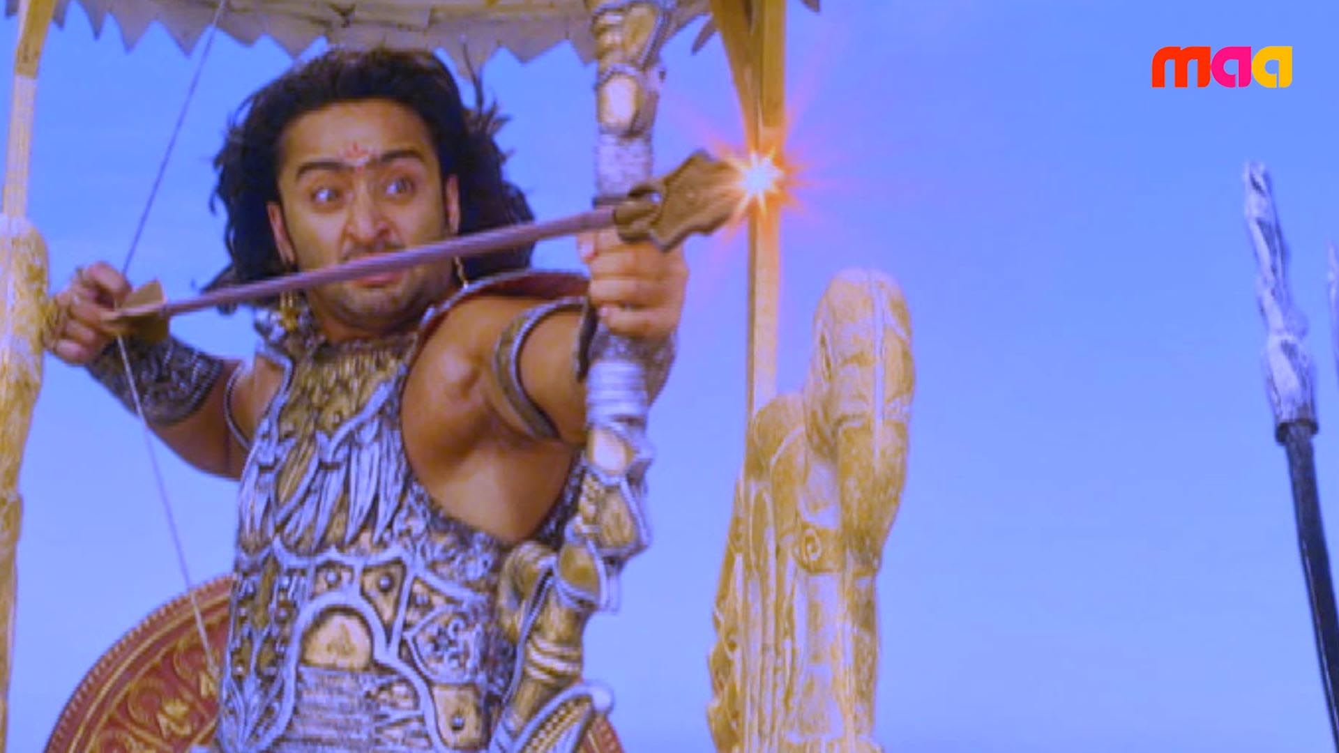 Watch Arjun Shoots An Arrow At Karna Online